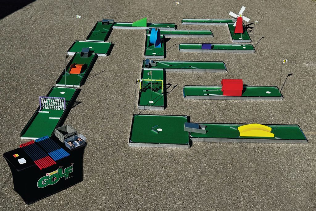 Mini Golf Obstacles, Industrial Aluminum and Powder Coated