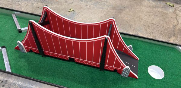 Mini Golf Obstacles, Industrial Aluminum and Powder Coated